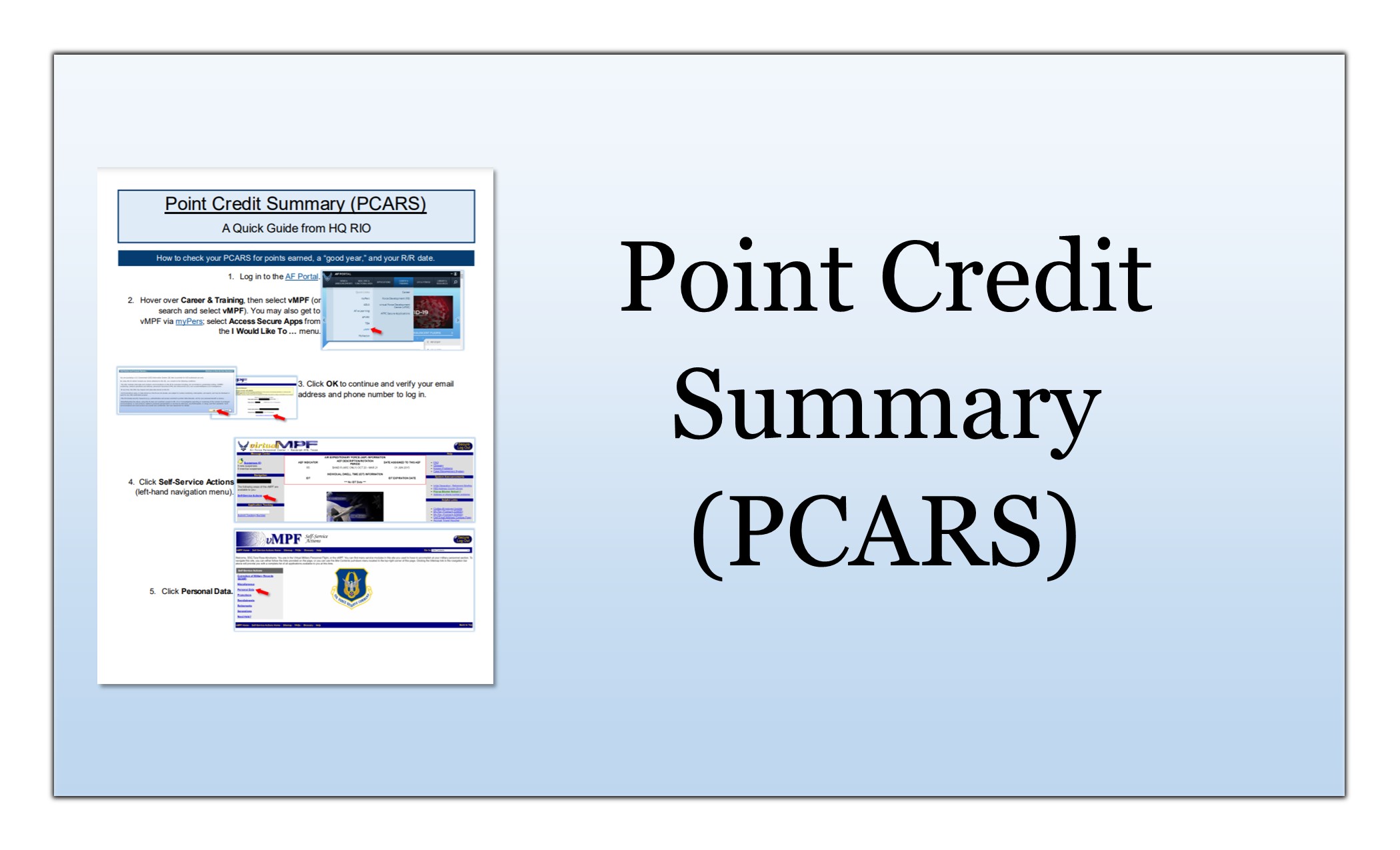 Headquarters RIO > Quick Guides